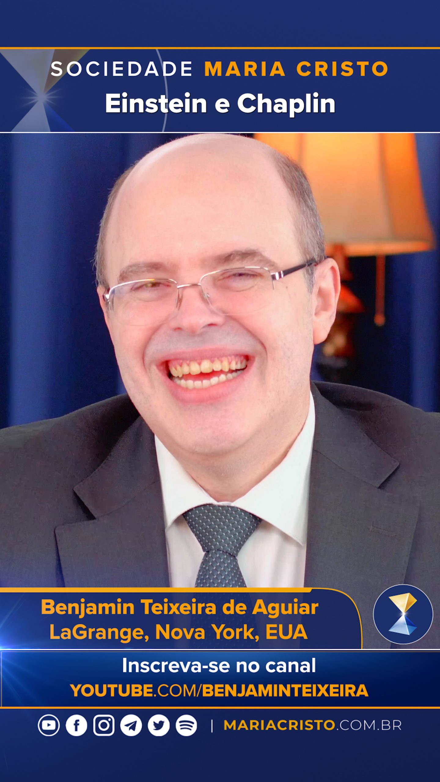 Einstein e Chaplin - Sociedade Maria Cristo