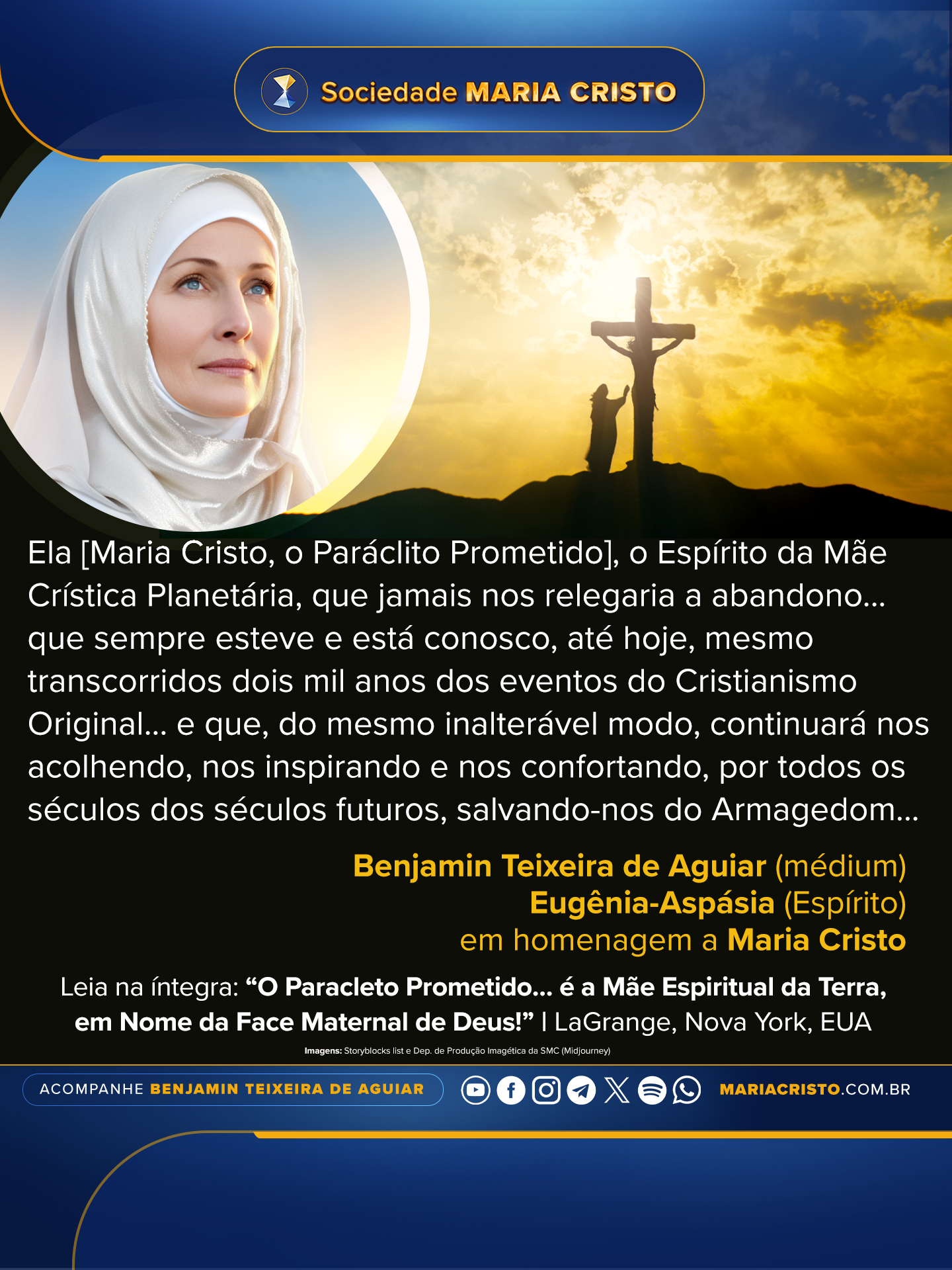 O Paracleto Prometido… é a Mãe Espiritual da Terra, em Nome da Face ...