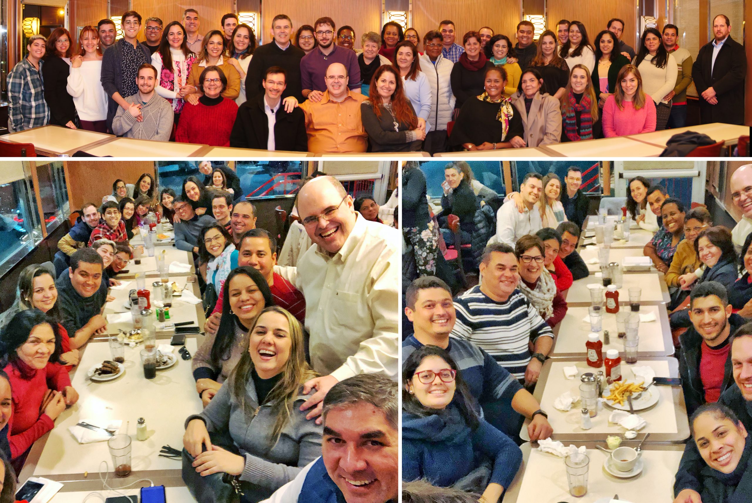 Novos registros de momentos felizes das caravanas do ISQ em Nova York ...